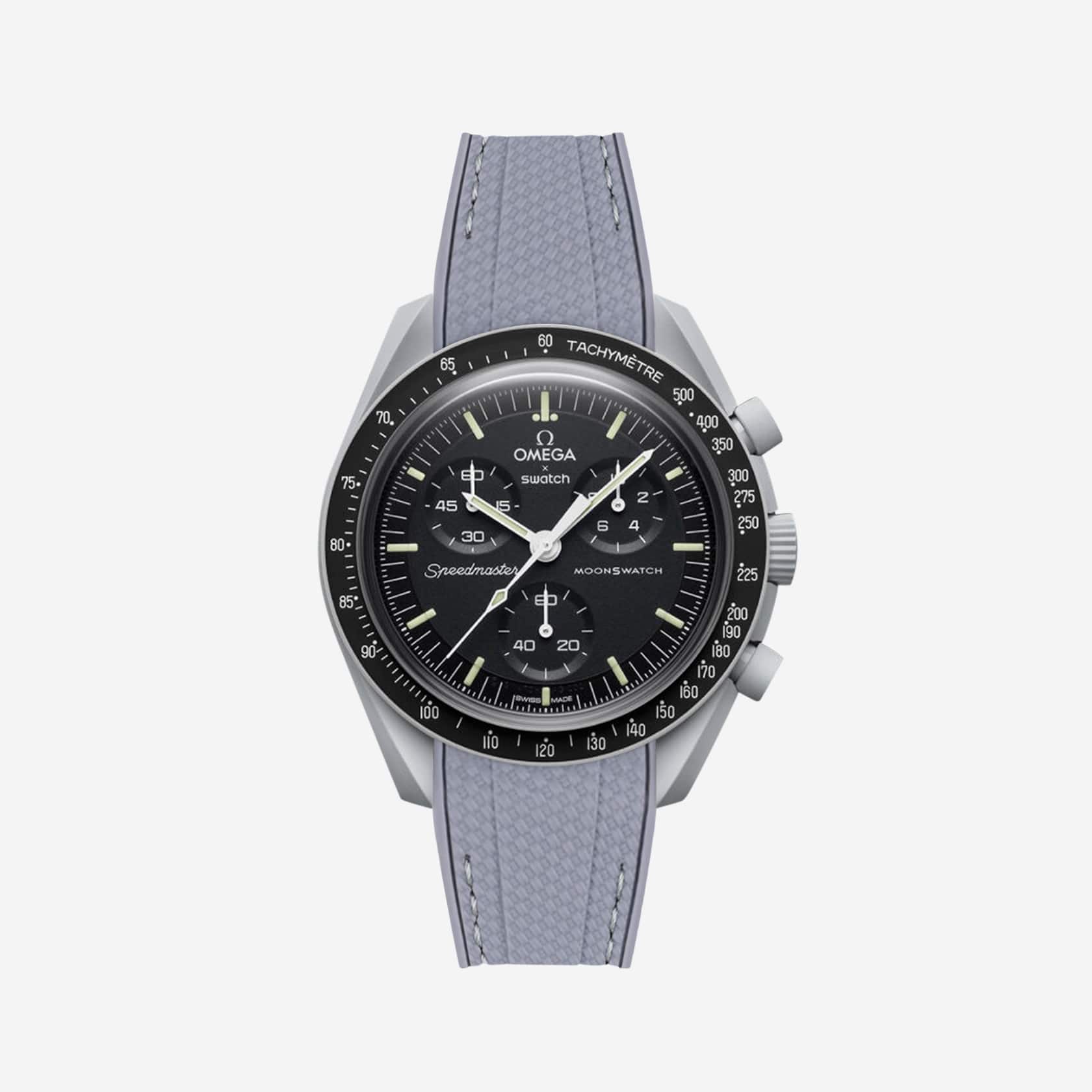 Rubber Strap for Omega X Swatch MoonSwatch Mission to the Moon